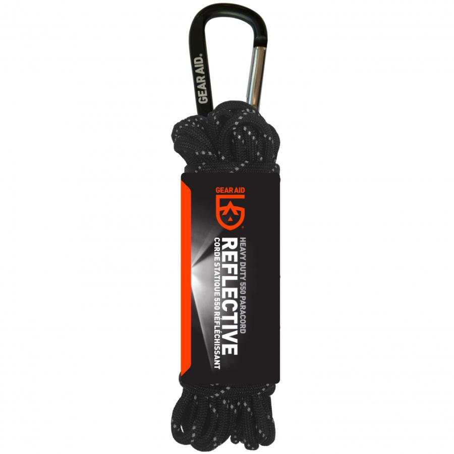 GEAR AID ギアエイド 550パラコード30ft リフレクティブ 13246 キャンプ ロープ : ブラックリフレクティブ : アルペングループヤフー店 - 通販 - Yahoo!ショッピング
