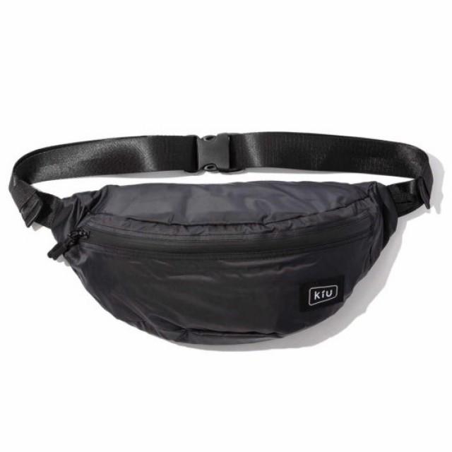 KiU キウ WATERPROOF BODY BAG ブラック K84-900 トレッキング ウエストバック ボディバッグ 防水 : アルペングループヤフー店 - 通販 - Yahoo!ショッピング