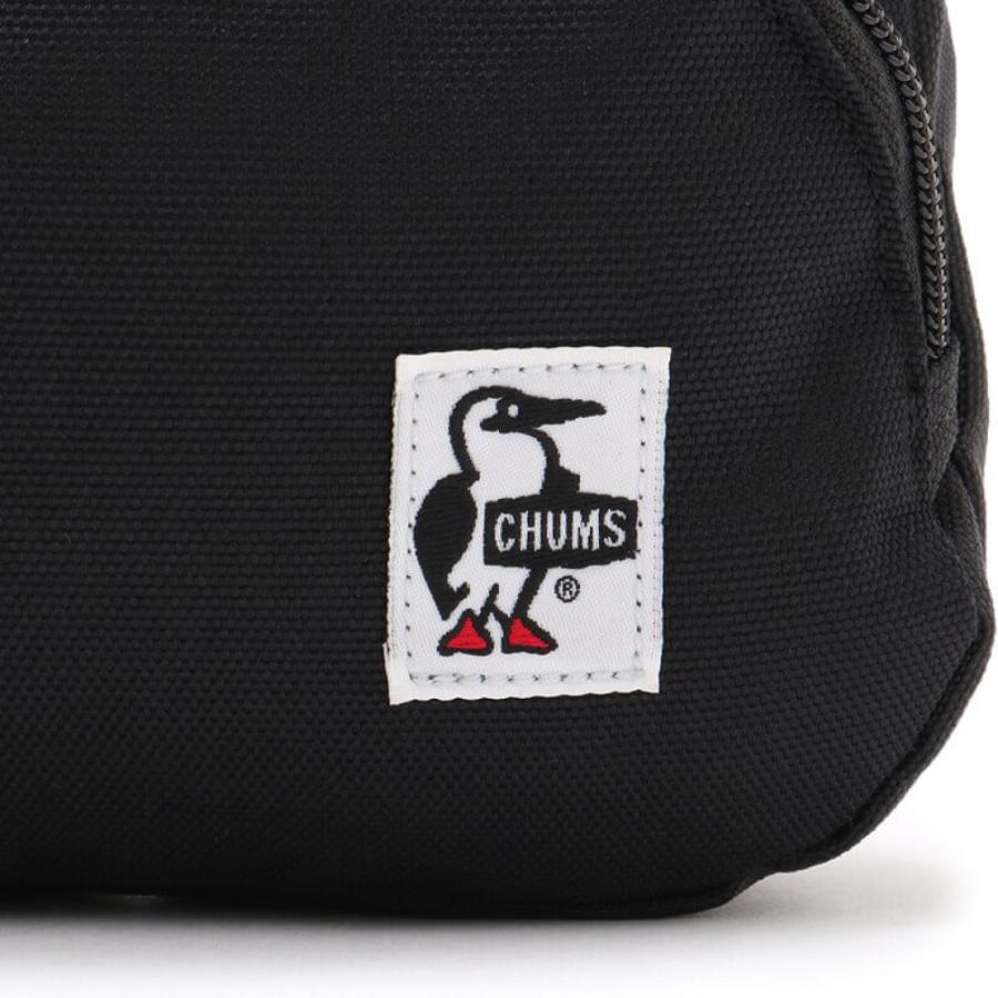 CHUMS 2025春夏 チャムス Recycle Shoulder Pouch CH60-3966 K001 トレッキング バッグ ショルダー ポーチ : Black : アルペングループ ...