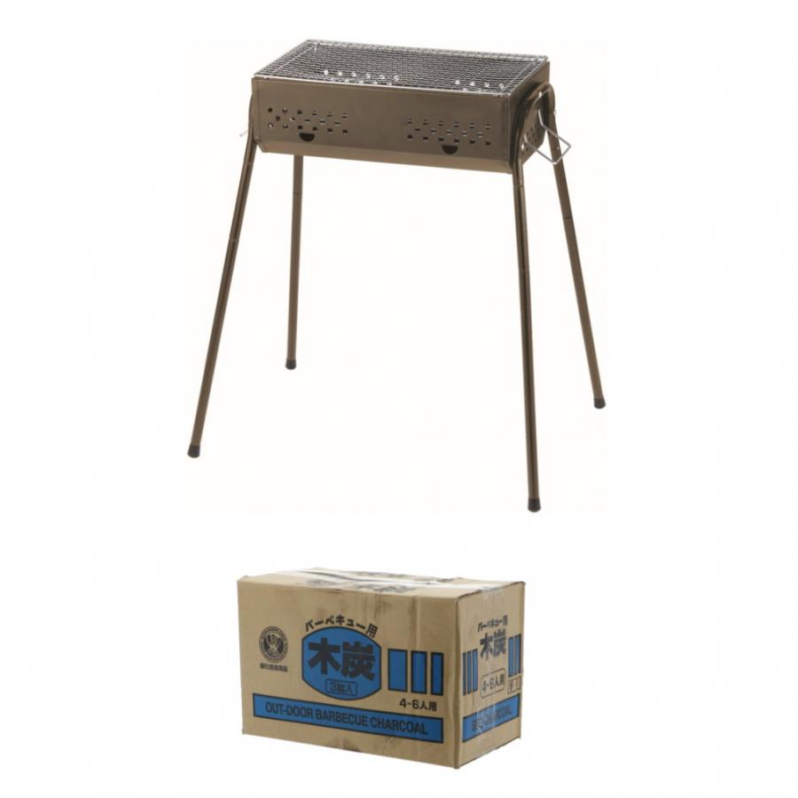 IGNIO イグニオ IG バーベキューグリル40 ＆ 木炭3KG キャンプ バーベキューコンロ : アルペングループヤフー店 - 通販 - Yahoo!ショッピング