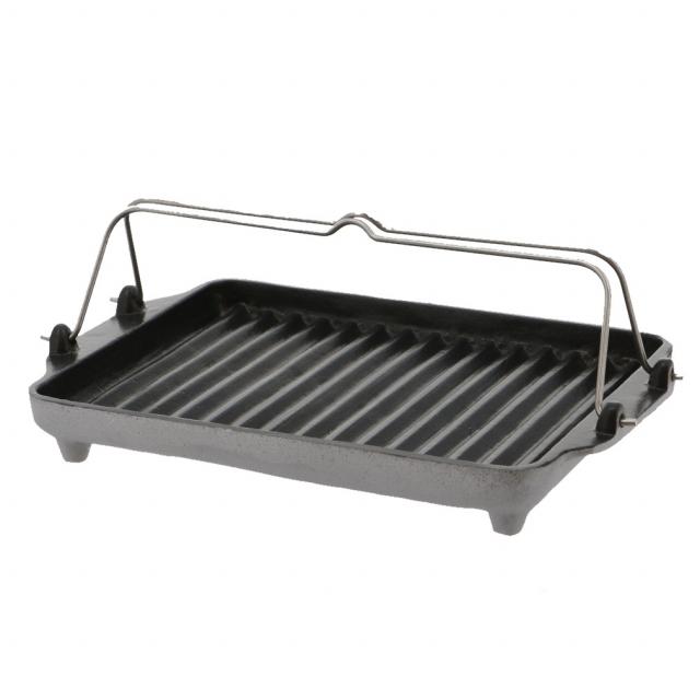 ベルモント グリルプレート黒舟 L ステンレス取っ手 BM-141 キャンプ 網/鉄板 belmont : アルペングループヤフー店 - 通販 - Yahoo!ショッピング