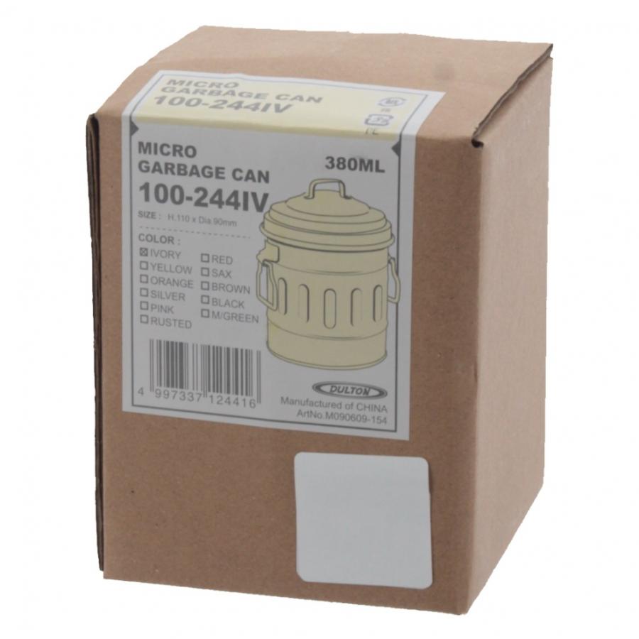 ダルトン マイクロ ガベージカン 100-244IV キャンプ インテリア小物 : IVORY DULTON :7522800434:アルペングループヤフー店 - 通販 - Yahoo!ショッピング