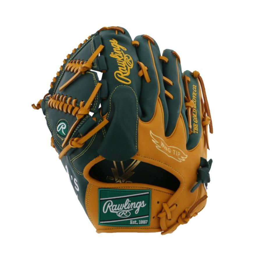 Rawlings（ローリングス） HYPER TECH MLB TEAM アスレチックス 投手用 左投用 GR5HTMA15W-OAK-RH 軟式用 野球 ピッチャー用グローブ : アルペン ...