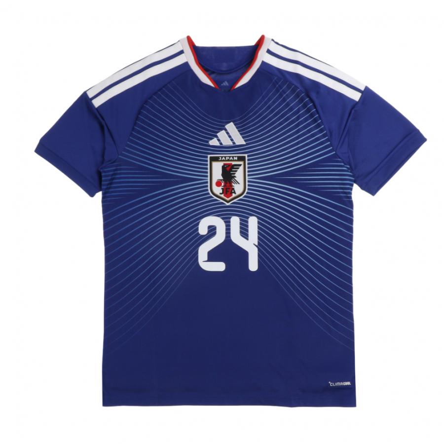 adidas（アディダス） サッカー 日本代表 2026 ホーム レプリカユニフォーム #24 斉藤 光毅 ネーム＆ナンバー入り 大人 ...