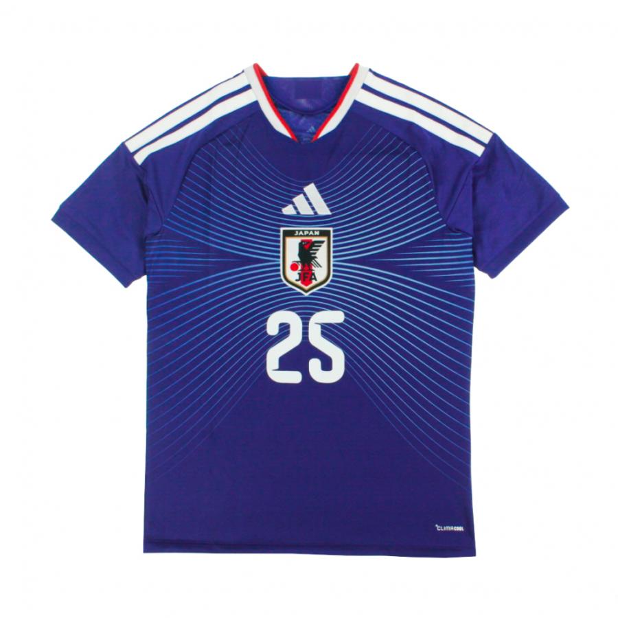 adidas（アディダス） サッカー 日本代表 2026 ホーム レプリカユニフォーム #25 荒木 隼人 ネーム＆ナンバー入り 大人 ...