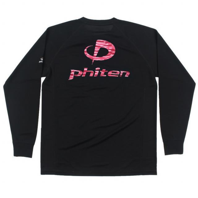 Phiten ファイテン スポーツデポ アルペン限定 RAKUシャツ SPORTS SMOOTH DRY 長袖 吸汗速乾 Tシャツ スポーツ バレーボール バドミントン ランニング ...