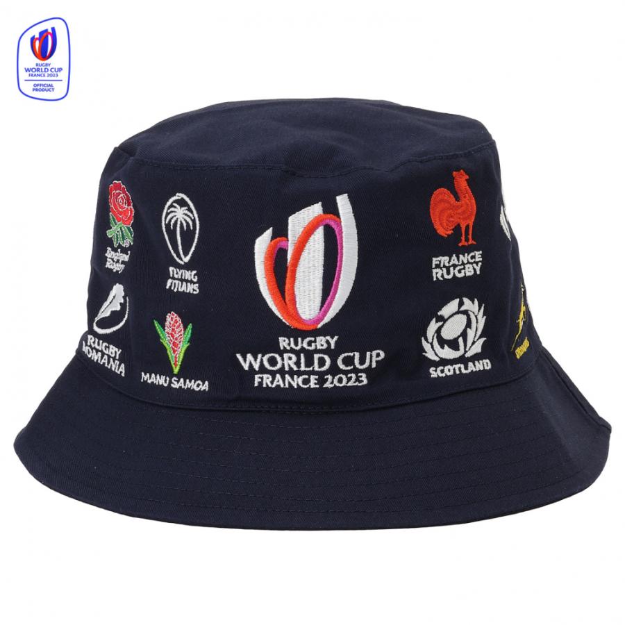 ラグビーワールドカップ2023 フランス 20 UNIONS COLLECTION ハット ネイビー RWC53208 ラグビー : アルペングループヤフー店 - 通販 - Yahoo!ショッピング