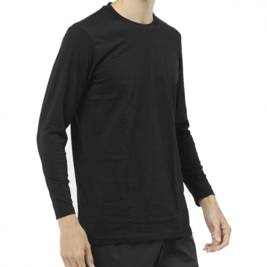 IGNIO イグニオ iHEAT アイヒート 吸湿発熱 メンズ 長袖インナーシャツ Mアイヒートコットンクルーネック 長袖インナー IG-9C17302TL ： ブラック : アルペングループ ...