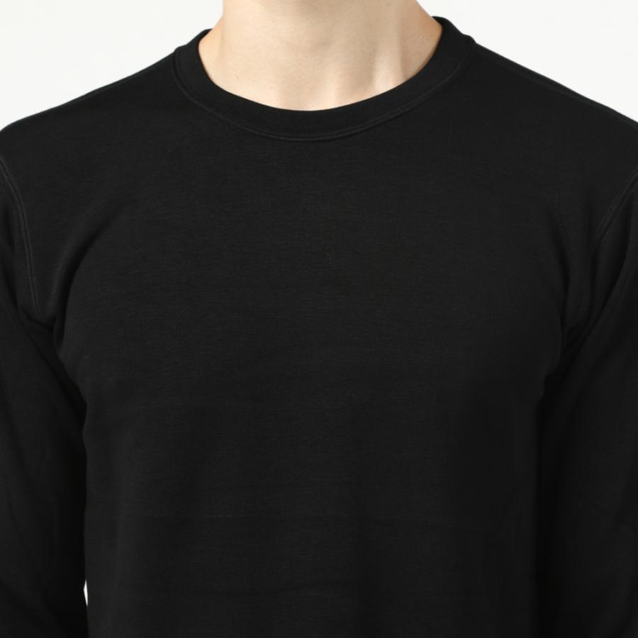 IGNIO イグニオ iHEAT アイヒート 吸湿発熱 メンズ 長袖インナーシャツ M 極厚クルーネック長袖インナー IG-9C18012TL ： ブラック : アルペングループヤフー店 ...