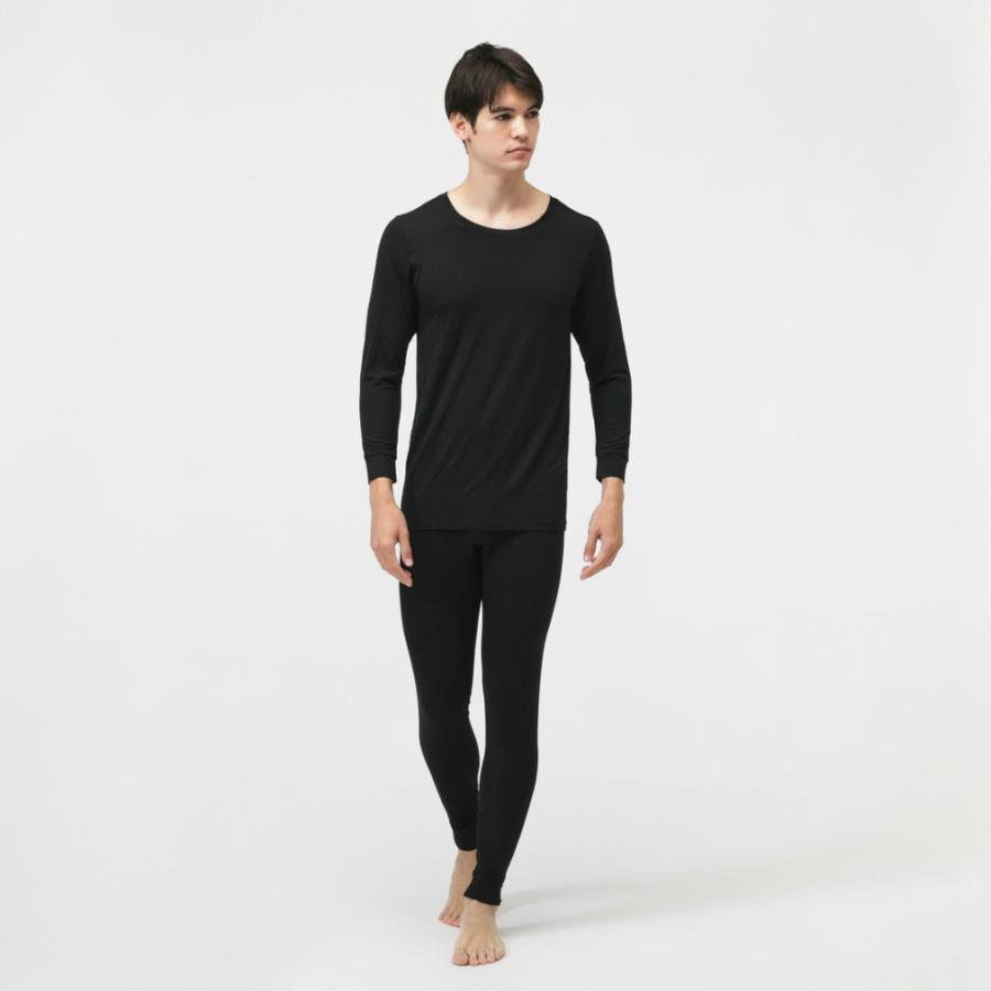 TIGORA ティゴラ iHEAT アイヒート 吸湿発熱 メンズ ロングタイツ スパッツ +5℃インナー TR-9CA1635UPBK ： ブラック : アルペングループヤフー店 - 通販 ...