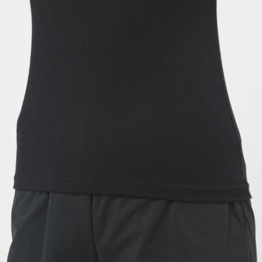 IGNIO イグニオ iHEAT アイヒート 吸湿発熱 レディース 長袖インナーシャツ L コットンUネック 長袖インナー IG-9C27302TL ： ブラック : アルペングループヤフー店 ...