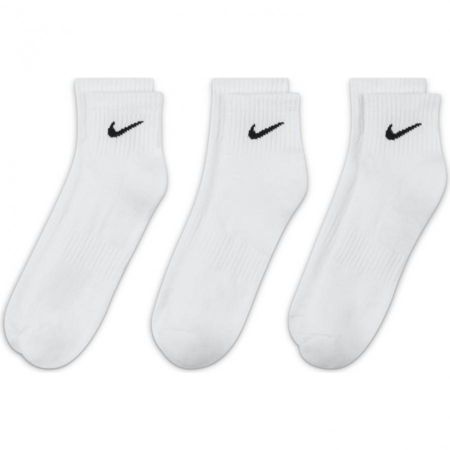 NIKE（ナイキ） ジュニア キッズ 子供 ソックス 靴下 3P エブリデイ クッション クウォーター ソックス SX7667 100 ...