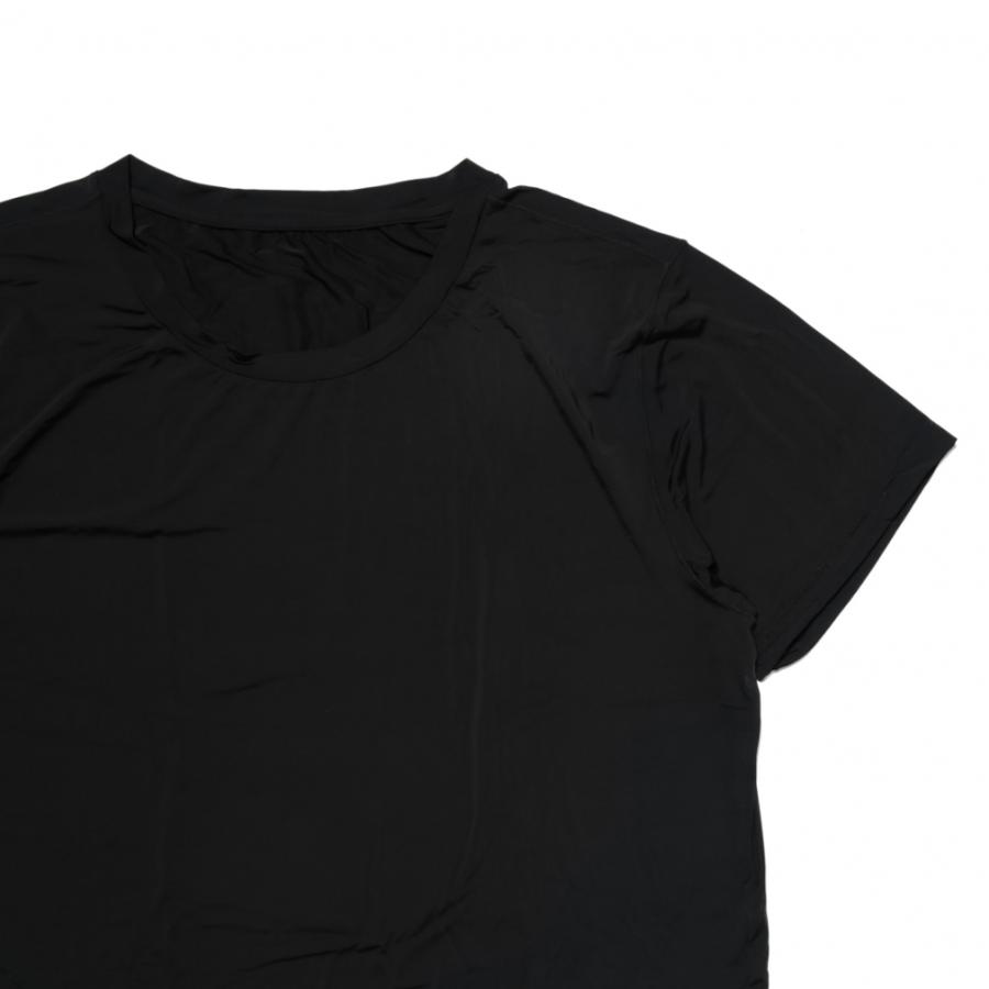 IGNIO イグニオ 極 iCOOL アイクール 涼感ウェア メンズ 半袖 インナーシャツ インナークルーネック T IG-9C13083UT ： ブラック : アルペングループヤフー店 ...