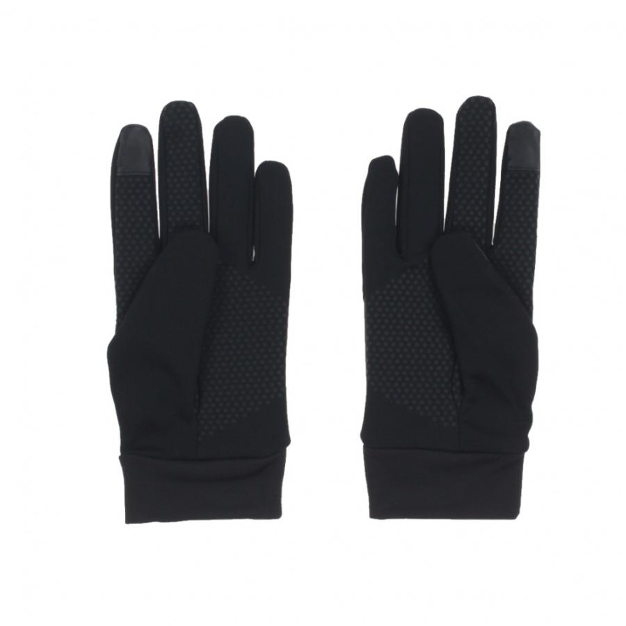 TIGORA ティゴラ iHEAT アイヒート 吸湿発熱 手袋 防風ストレッチグローブ TR-9CA3734GL ： ブラック×ダークグレー : アルペングループヤフー店 - 通販 ...