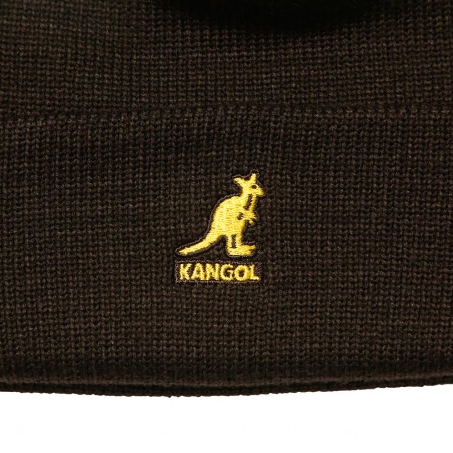 KANGOL カンゴール ニット帽 アクリル カフ プルオン 234069619 92 帽子 ： ブラウン : アルペングループヤフー店 - 通販 - Yahoo!ショッピング