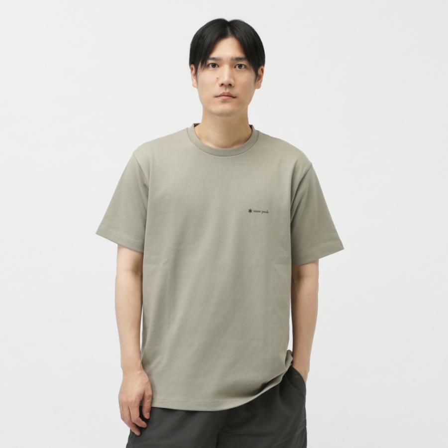 snow peak 2025春夏 【アルペン限定モデル】 スノーピーク アウトドア 半袖Tシャツ Gear Printed S/S Tshirt ATS25SU701 : アルペングループ ...
