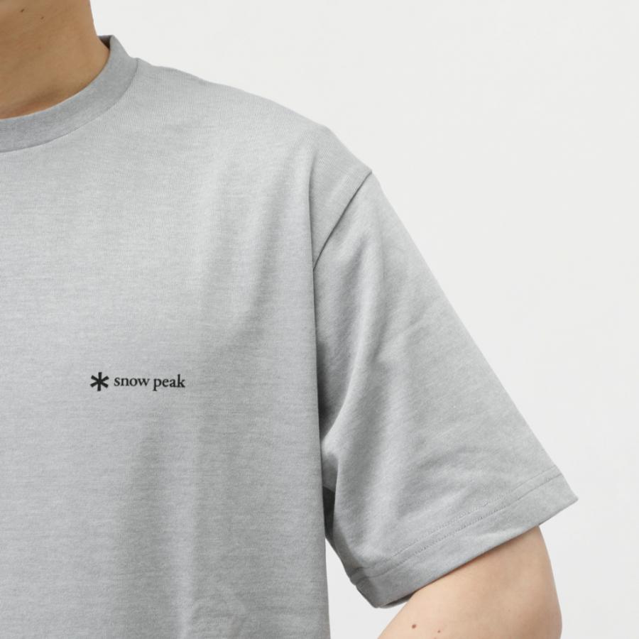 snow peak 2025春夏 【アルペン限定モデル】 スノーピーク アウトドア 半袖Tシャツ Gear Printed S/S Tshirt ATS25SU701 : アルペングループ ...