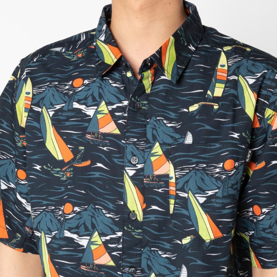 カブー メンズ アウトドア 半袖シャツ Festaruski 19810300 062 : ダークブルー KAVU : 9226690010 : アルペングループヤフー店 - 通販 ...