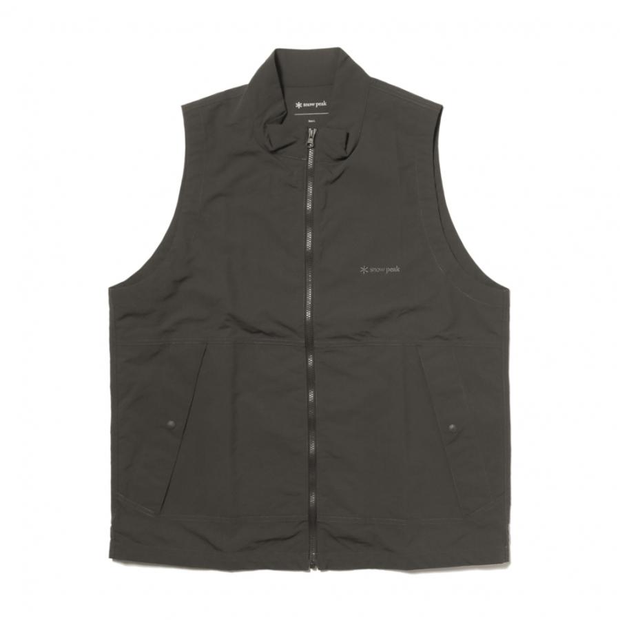snow peak 2025春夏 【アルペン限定モデル】 スノーピーク アウトドア ベスト SP EX Rip Stop Woven Vest AJK25SU702 : アルペングループヤフー ...
