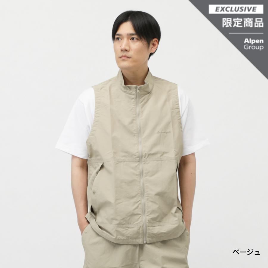 snow peak 2025春夏 【アルペン限定モデル】 スノーピーク アウトドア ベスト SP EX Rip Stop Woven Vest AJK25SU702 : アルペングループヤフー ...