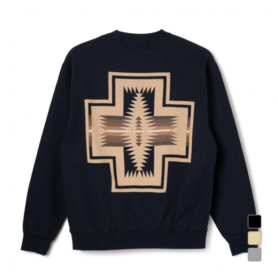 PENDLETON ペンドルトン アウトドア スウェットトレーナー French Terry Back Print Sweat (UNISEX) 4475-7013 : アルペングループヤフー ...