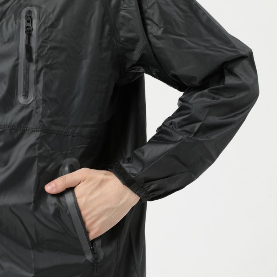 KiU キウ アウトドア レインウェア レインジップアップ K116-900 : ブラック : アルペングループヤフー店 - 通販 - Yahoo!ショッピング