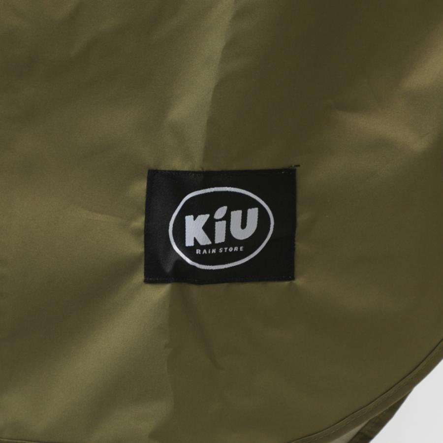 KiU キウ アウトドア レインウェア RAIN PONCHO - 2nd K405-906 : カーキ : アルペングループヤフー店 - 通販 - Yahoo!ショッピング