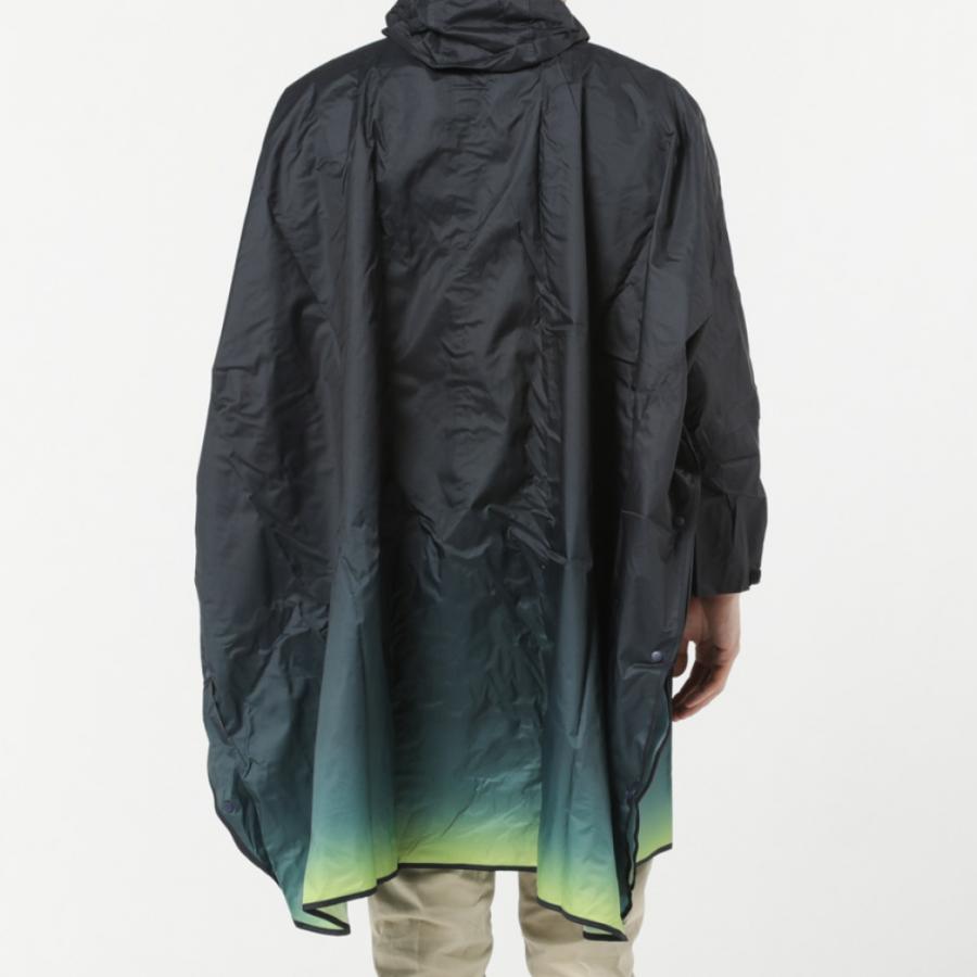 KiU キウ アウトドア レインウェア ニュースタンダード レインポンチョ K163-249 : ネイビー×イエロー : アルペングループヤフー店 - 通販 - Yahoo!ショッピング