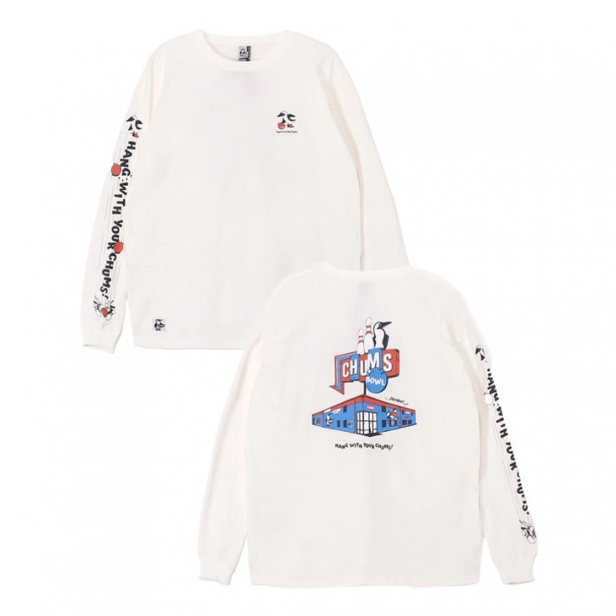 CHUMS 2025春夏 チャムス メンズ アウトドア 長袖Tシャツ Bowl L/S T-Shirt CH01-2514 W001 : ホワイト : アルペングループヤフー店 - 通販 ...