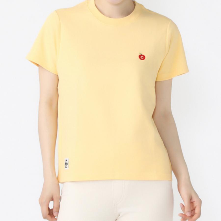 CHUMS 2024春夏 チャムス レディース アウトドア 半袖Tシャツ アイムフルオブアップルズTシャツ CH11-2373 Y044 ...