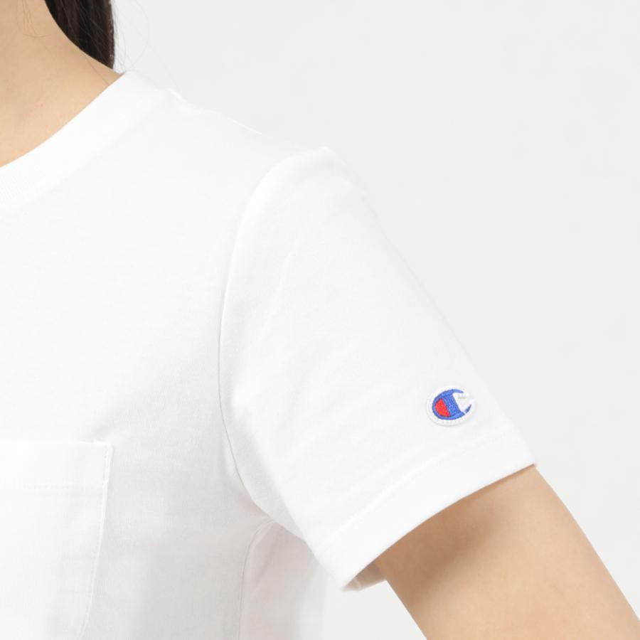 Champion チャンピオン レディース 半袖 Tシャツ SHORT SLEEVE POCKET T-SHIRT CW-X336 スポーツウェア : アルペングループヤフー店 - 通販 ...