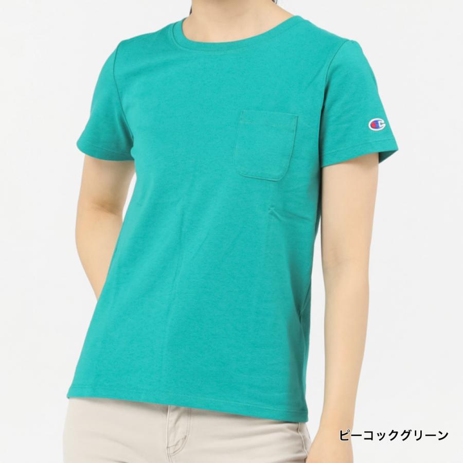 Champion チャンピオン レディース 半袖 Tシャツ SHORT SLEEVE POCKET T-SHIRT CW-X336 スポーツウェア : アルペングループヤフー店 - 通販 ...