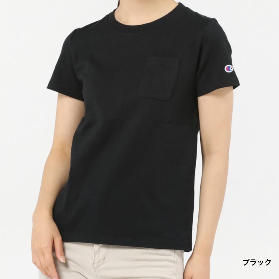 Champion チャンピオン レディース 半袖 Tシャツ SHORT SLEEVE POCKET T-SHIRT CW-X336 スポーツウェア : アルペングループヤフー店 - 通販 ...
