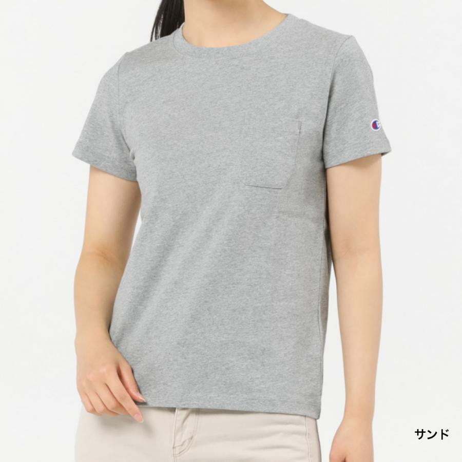 Champion チャンピオン レディース 半袖 Tシャツ SHORT SLEEVE POCKET T-SHIRT CW-X336 スポーツウェア : アルペングループヤフー店 - 通販 ...