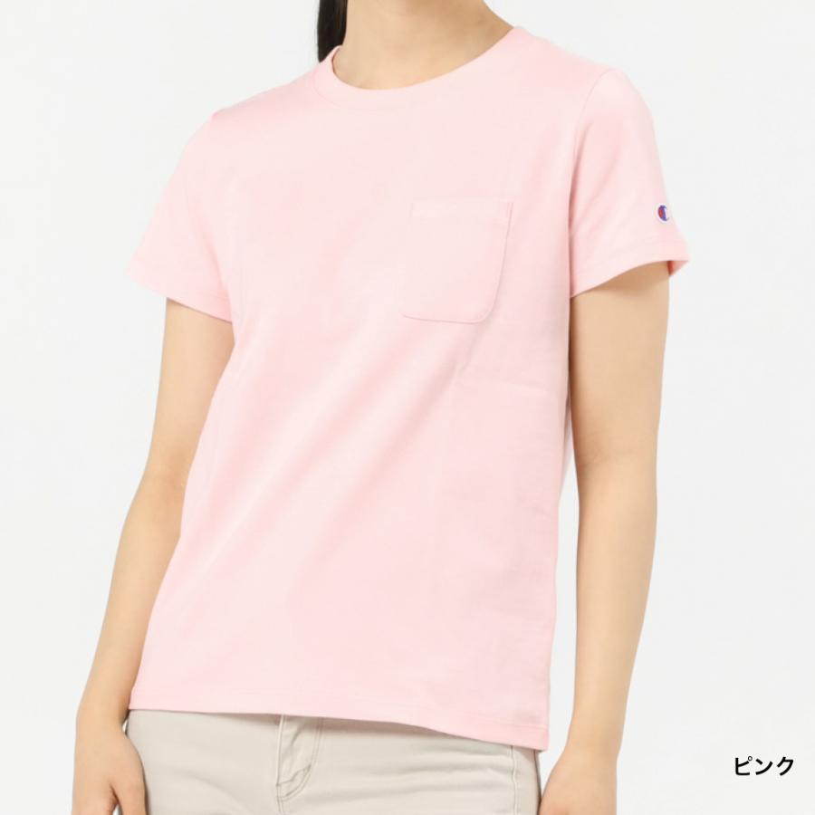 Champion チャンピオン レディース 半袖 Tシャツ SHORT SLEEVE POCKET T-SHIRT CW-X336 スポーツウェア : アルペングループヤフー店 - 通販 ...