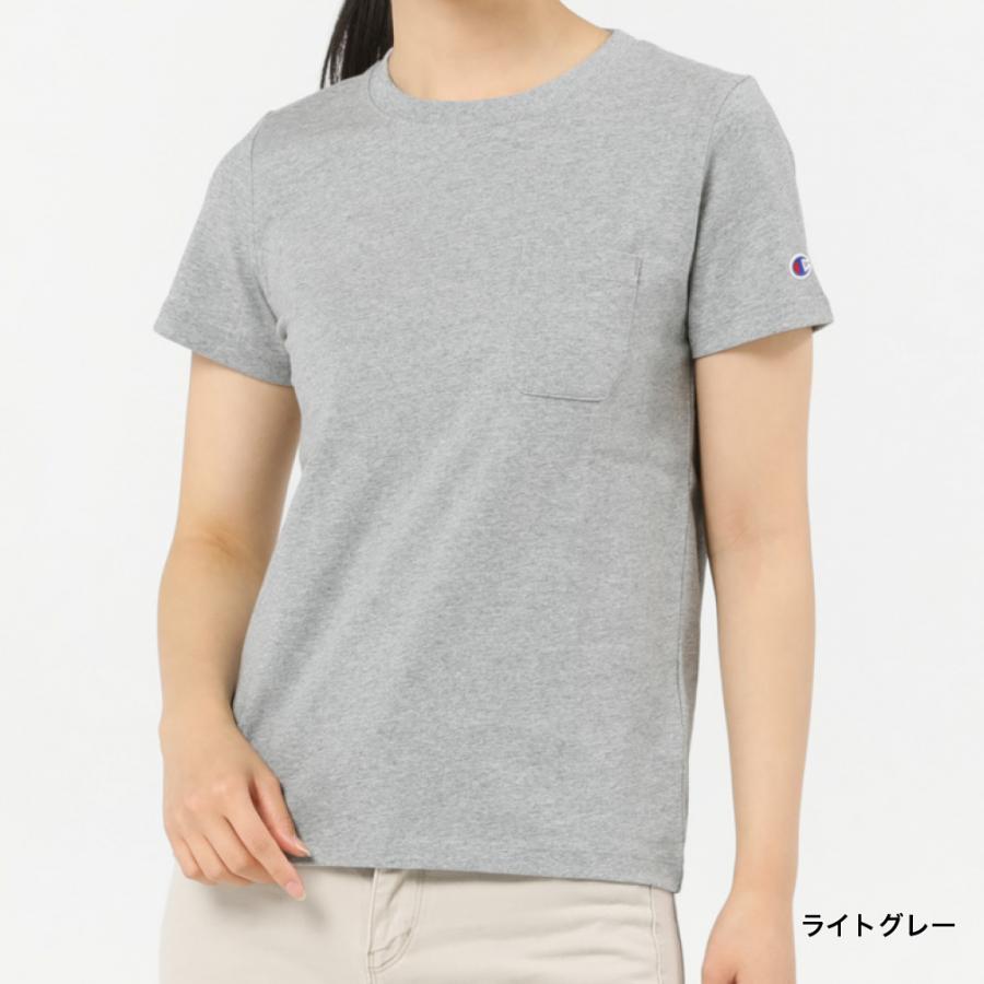 Champion チャンピオン レディース 半袖 Tシャツ SHORT SLEEVE POCKET T-SHIRT CW-X336 スポーツウェア : アルペングループヤフー店 - 通販 ...