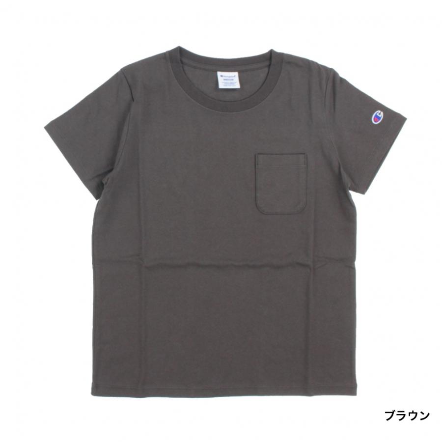 Champion チャンピオン レディース 半袖 Tシャツ SHORT SLEEVE POCKET T-SHIRT CW-X336 スポーツウェア : アルペングループヤフー店 - 通販 ...