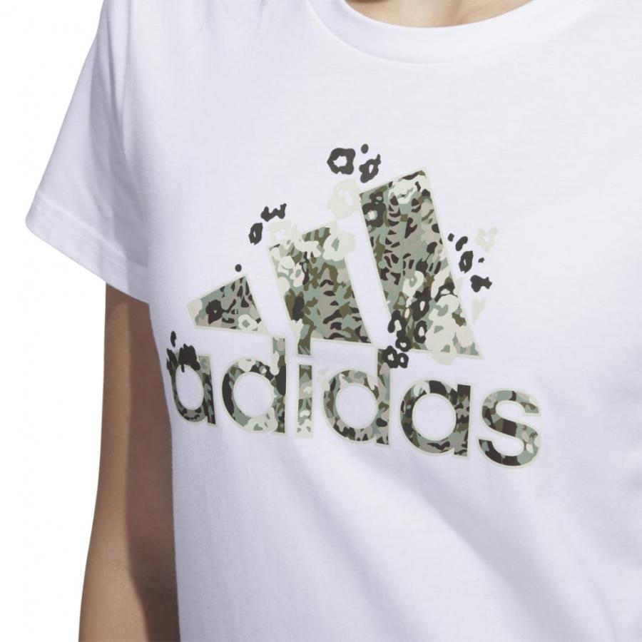 アディダス レディース 半袖 Tシャツ フローラル バッジ オブ スポーツ グラフィック 半袖 Tシャツ ETM35 H52232 ...