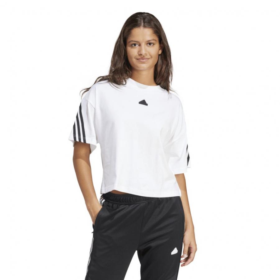 adidas アディダス レディース 半袖 Tシャツ フューチャーアイコン スリーストライプス 半袖Tシャツ KLT55 IV5270 ...