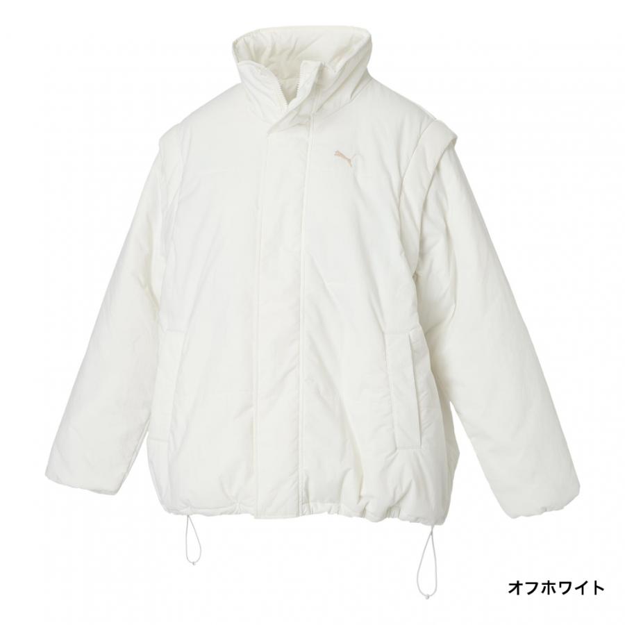 PUMA（プーマ） レディース 中綿ジャケット AUTUMN 2WAY JKT 690177