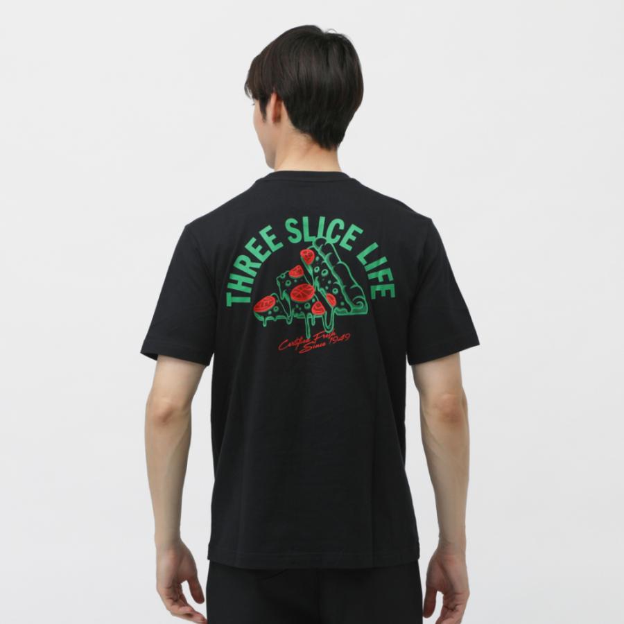 adidas アディダス メンズ 半袖 Tシャツ ラウンジ ピザグラフィック 半袖Tシャツ KPJ92 JJ4017 JJ4018 ...
