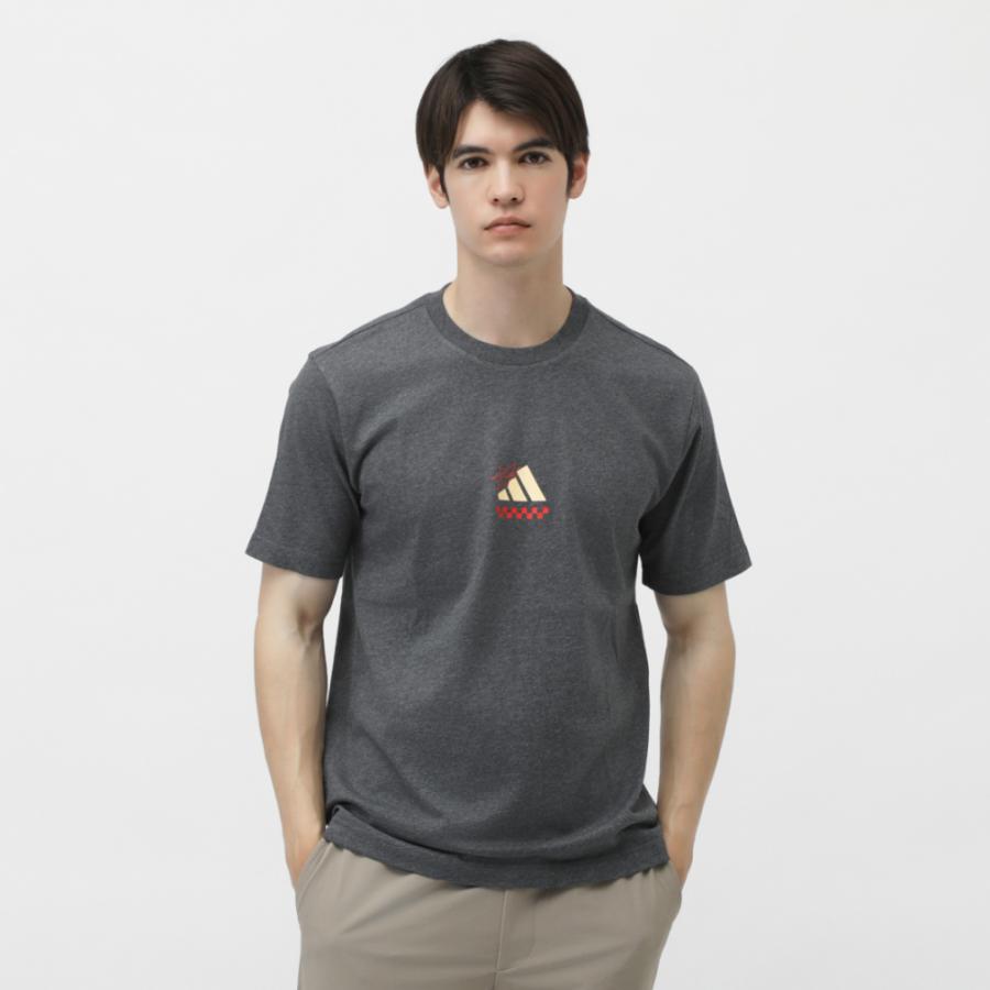 adidas アディダス メンズ 半袖 Tシャツ ラウンジ ピザグラフィック 半袖Tシャツ KPJ92 JJ4017 JJ4018 ...