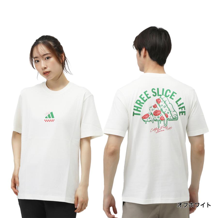 adidas アディダス メンズ 半袖 Tシャツ ラウンジ ピザグラフィック 半袖Tシャツ KPJ92 JJ4017 JJ4018 ...