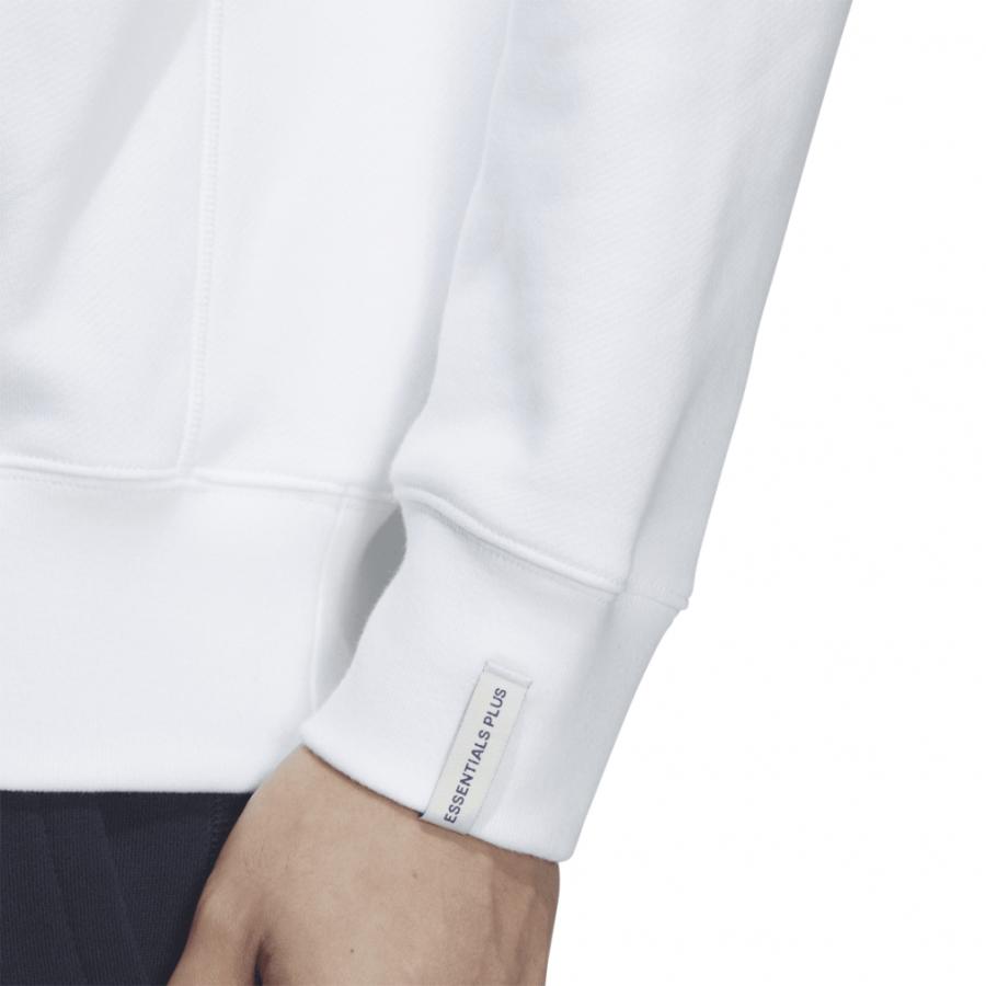 アディダス メンズ エッセンシャルズ プラス ルーズフィット スモールロゴ フレンチテリー スウェットシャツ KWF06 JF3940 ...