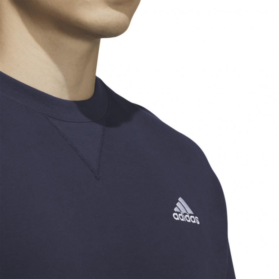 アディダス メンズ エッセンシャルズ プラス ルーズフィット スモールロゴ フレンチテリー スウェットシャツ KWF06 JF3940 ...