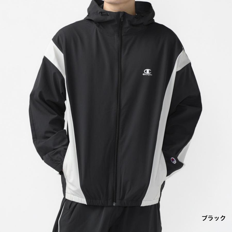 Champion チャンピオン メンズ ウインドフルジップ ZIP HOODED JACKET C3-ZSC01 パーカー アウター スポーツウェア : アルペングループヤフー店 - 通販 ...