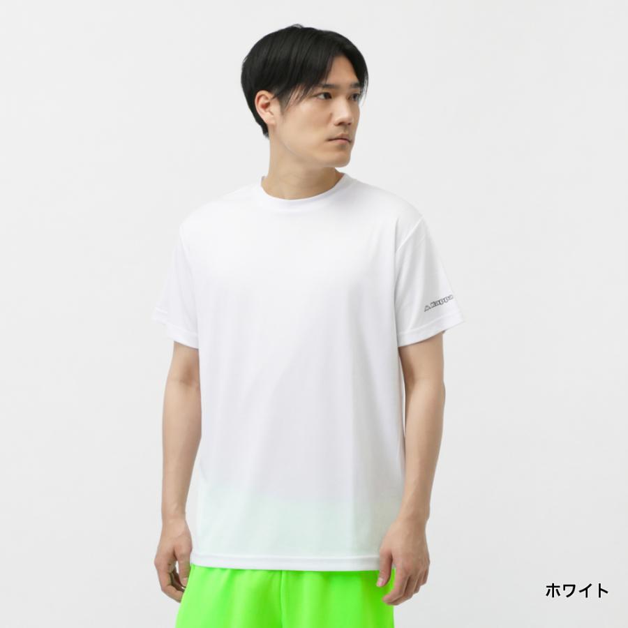 Kappa（カッパ） メンズ 半袖 機能 Tシャツ グラフィック半袖Tシャツ