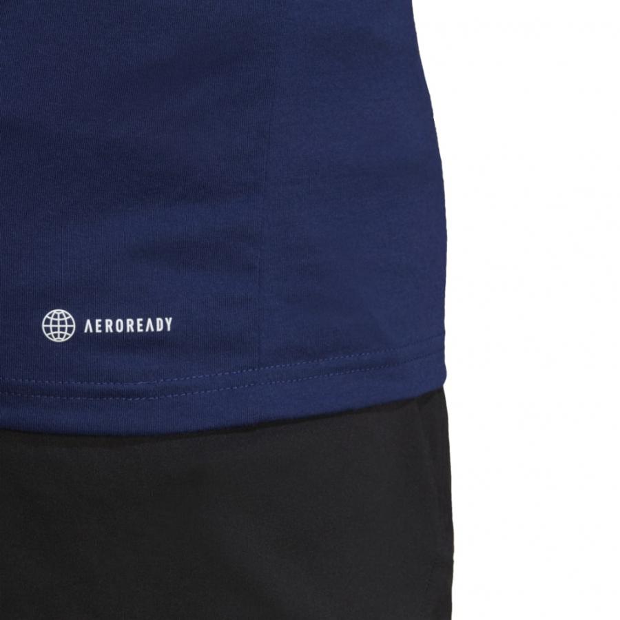 adidas（アディダス） メンズ 機能 Tシャツ トレイン エッセンシャルズ シーズナル ロゴ トレーニング 半袖 Tシャツ MLI18 ...