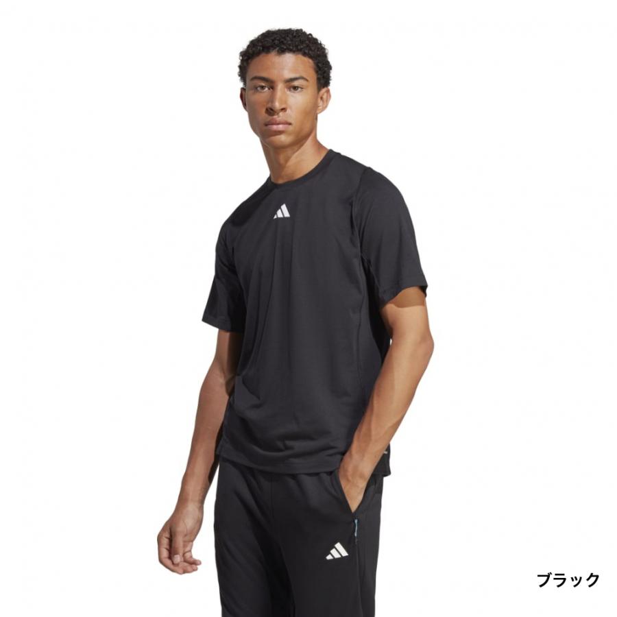 adidas アディダス メンズ 半袖 機能 Tシャツ トレイン アイコンズ 3バーロゴ トレーニング MMG91 IC5491 HS7519 ...