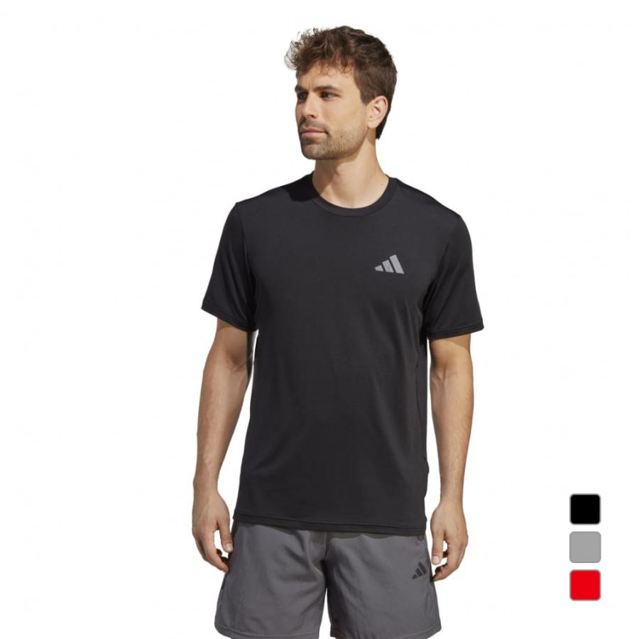 adidas アディダス メンズ トレイン エッセンシャルズ シーズナル ストレッチ トレーニング 半袖 Tシャツ BXH43 IB8131 ...